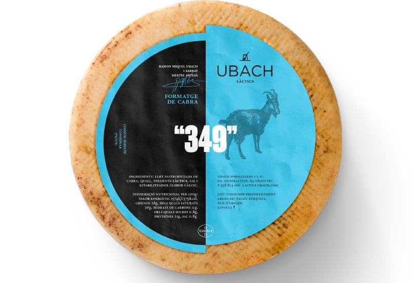 349 de Làctics Ubach, un formatge tot terreny