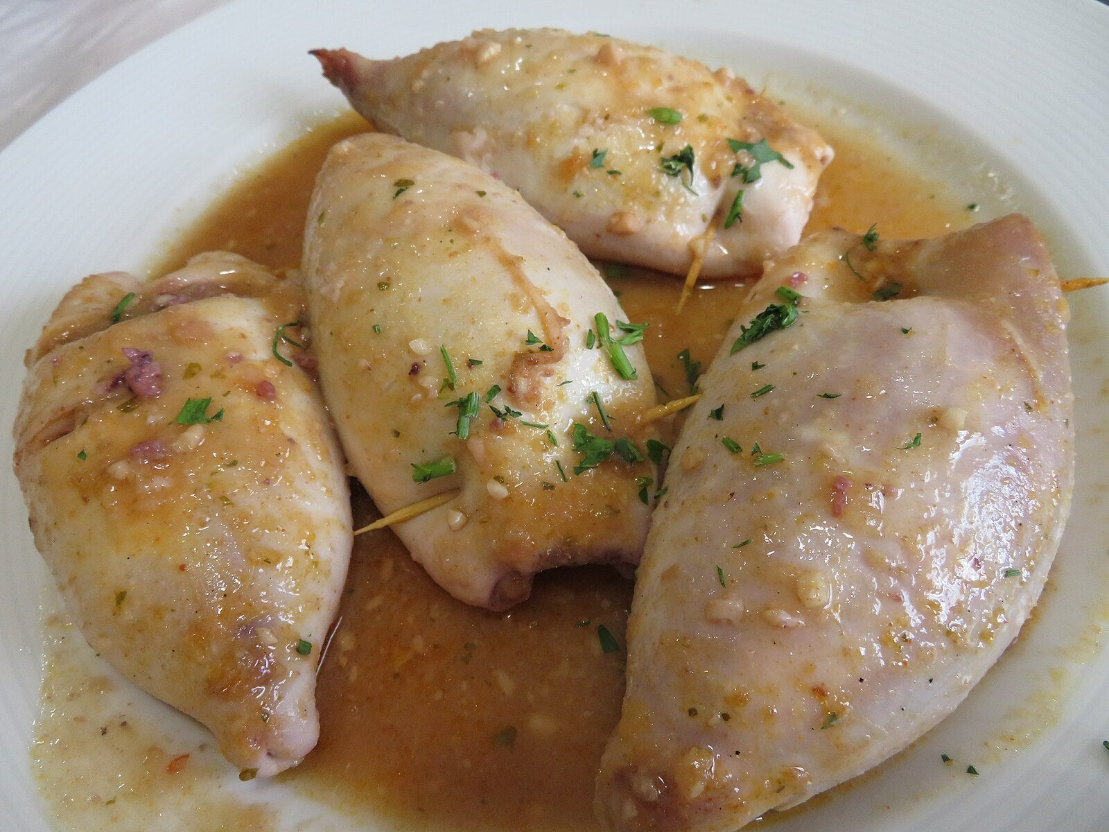 Aperitius de somni: Calamarsons farcits