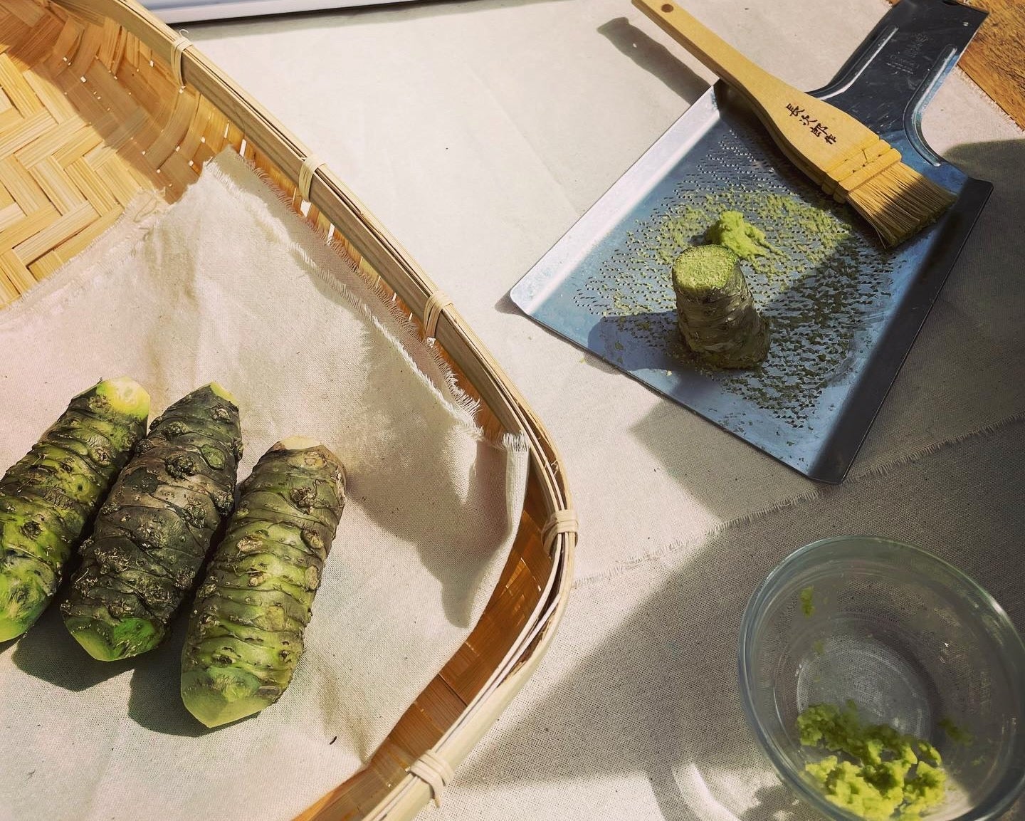 Yamaaoi, el wasabi que ha arrelat al Mediterrani